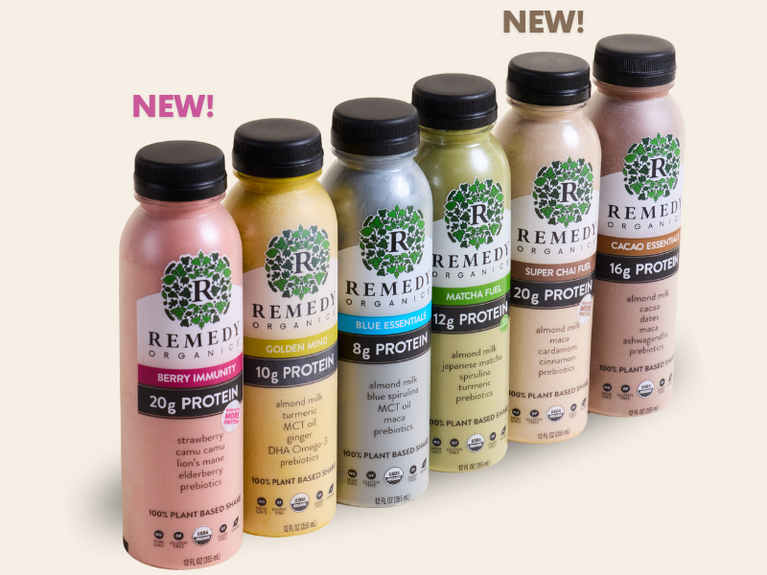 Remedy Organics | Plant-Based Wellness Shakes and Immunity Shots